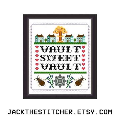 Pdf Only Vault Sweet Vault Modern Subversive Cross Stitch Etsy