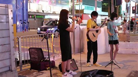 獨一無二aga 江海迦 X Gin Lee 李幸倪 Cover20200630~旺角亞皆老街busking Youtube