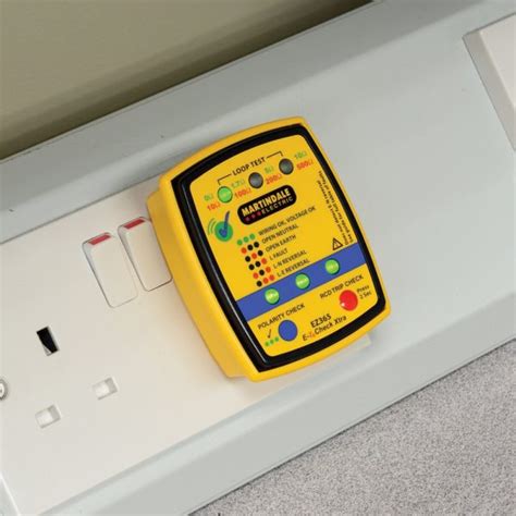 Martindale Ez365 Socket Earth Loop And Rcd Tester Martindale Electric