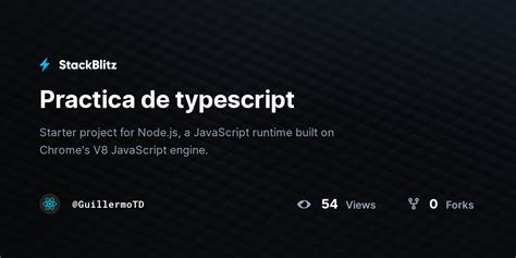 Practica De Typescript Stackblitz