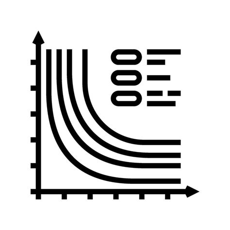 Loss Function Chart Machine Learning Line Icon Illustration 57813481