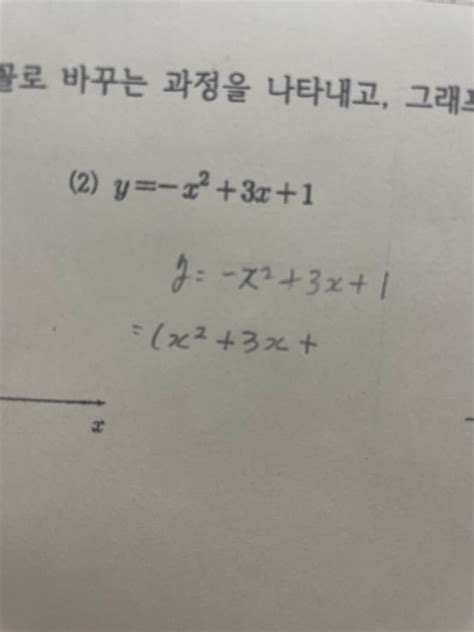 중3 수학 이차함수 지식in