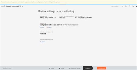 Multiple Attempts Inspera Help Center