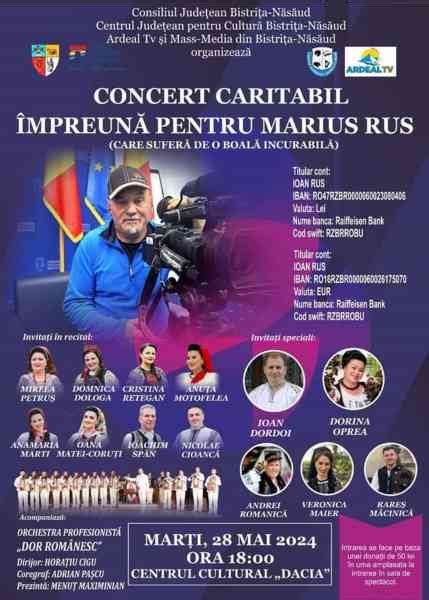Concert Caritabil La Centrul Cultural Dacia Pentru Colegul Nostru
