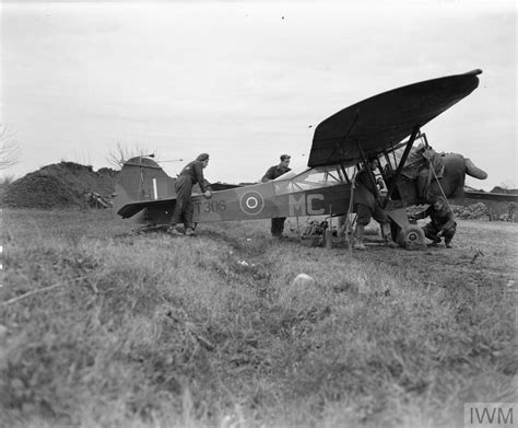 Auster Mark Iv Mt306 Mc Of An Air Observation Post Squadron
