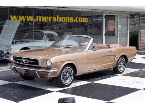 1965 Ford Mustang Convertible 289 Automatic Original Color Combination