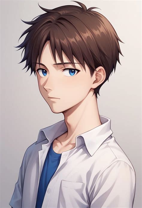 Shinji Ikari Neon Genesis Evangelion 10 Stable Diffusion Lora