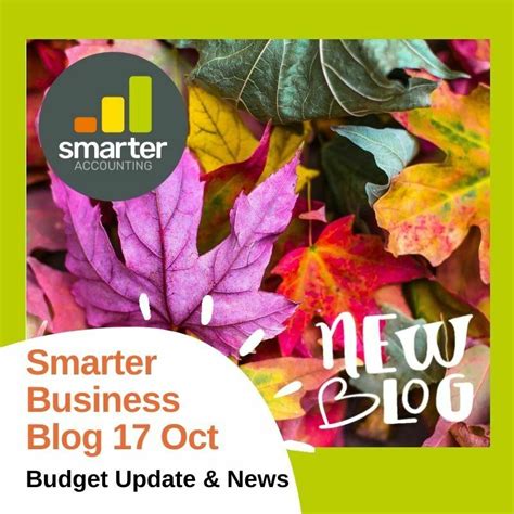 Budget Update Smarter News 17 Oct Smarter Accounting Services