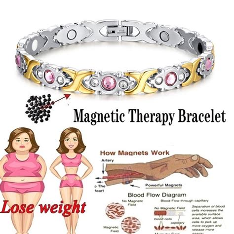 Weight Loss Energy Magnets Jewelry Slimming Bangle Twisted Magnetic