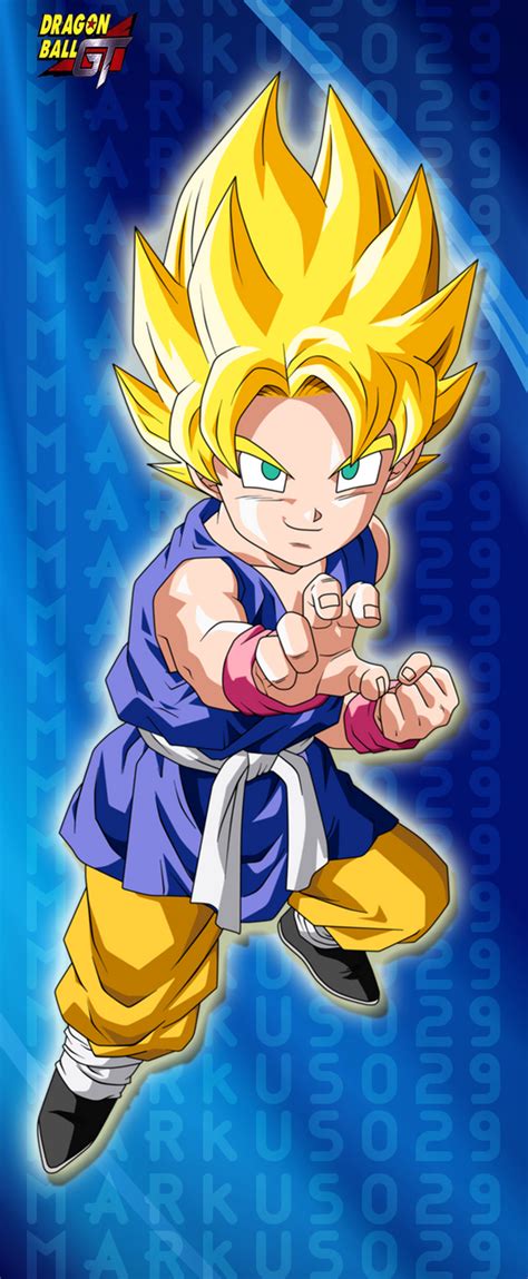 Dragon Ball Gt Goku Ssj By Markus029 On Deviantart