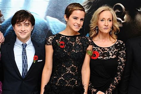 Jk Rowling Criticizes Daniel Radcliffe And Emma Watson He Will Not