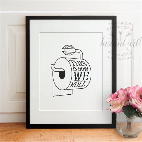 Free Printable Printable Bathroom Art