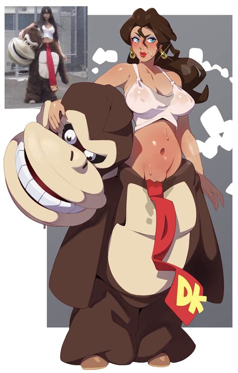 Donkey Kong And Pauline Mario And More Drawn By Combos Doodles Danbooru
