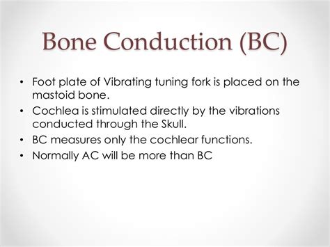 Tuning Fork Test