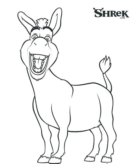 Shrek Face Coloring Pages At Getdrawings Free Download