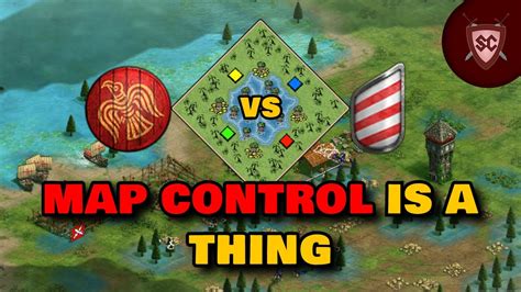 Aoe2 De Map Control Is A Thing Vikings Vs Magyars Shoals 1v1 Gameplay Youtube