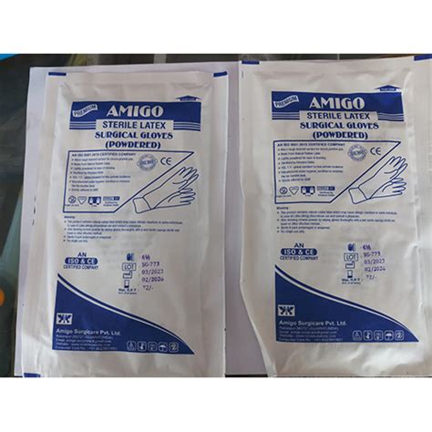 White Sterile Latex Surgical Gloves At Best Price In Navi Mumbai