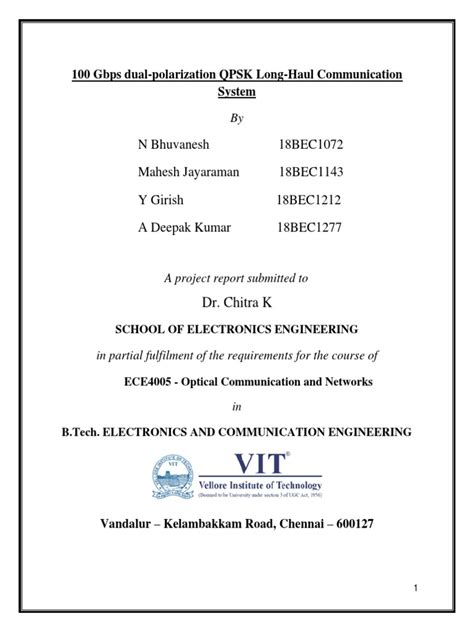 100 Gbps Dual Polarization Qpsk Long Haul Communication System Pdf