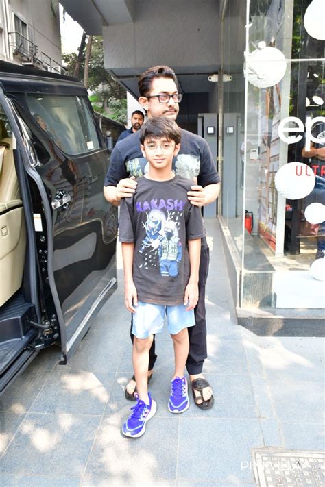 Sanal Kappakkuth On Linkedin Aamir Khan And Son Azad Spotted By The
