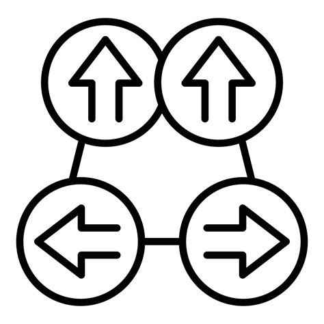 Volatility Scheme Icon Outline Vector Vuca Ambiguity 15891150 Vector