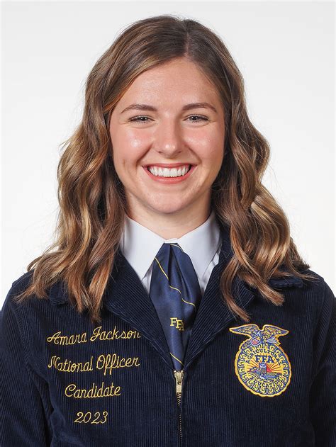 Amara Jackson Appointed National Ffa President Oklahoma State University