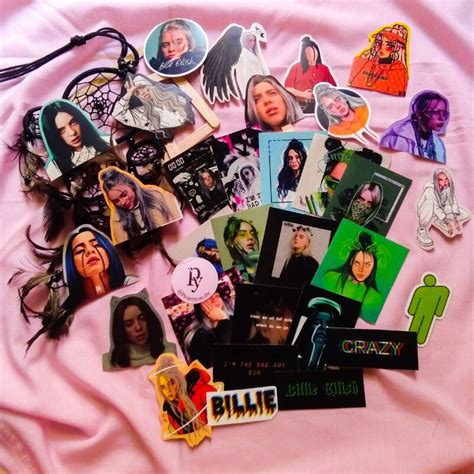Jual Sticker Billie Eilish 30pcs Sticker Aesthetic Billie Eilish