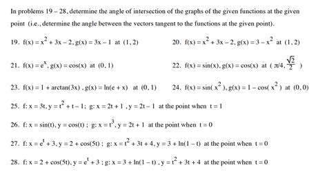Solved In Problems 19 28 Determine The Angle Of Chegg Com