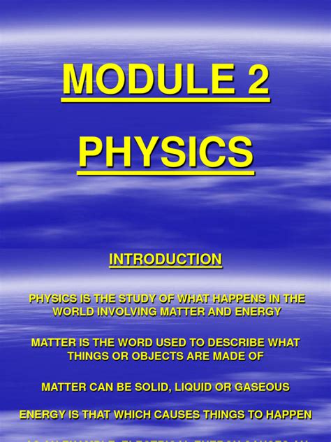 Module 02 Physics Part 01 Matter Pdf Atomic Nucleus Atoms