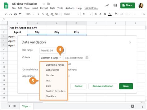 Data Validation | CustomGuide