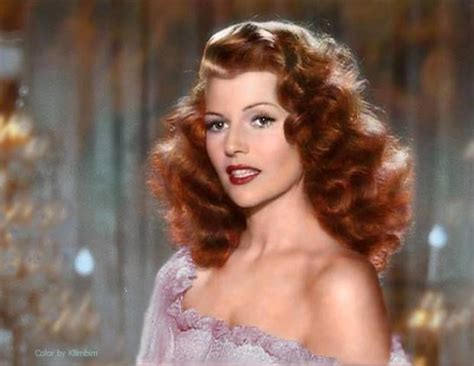 Rita Hayworth In Color Hollywood Icons Old Hollywood Glamour