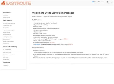 Svelte Easyroute By Easyroute Router A Express Template Built At Lightspeed