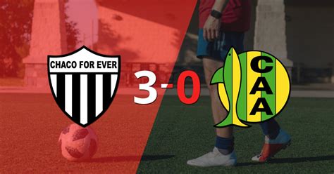 Goleada De Chaco For Ever A Aldosivi Con Doblete De Matías Romero