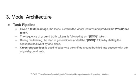 Trocr Transformer Based Optical Character Recognition With Pre Trained Modelspptx