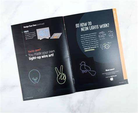 Kiwico Steam Crate Review And Coupon Light Up Wire Art Hello Subscription