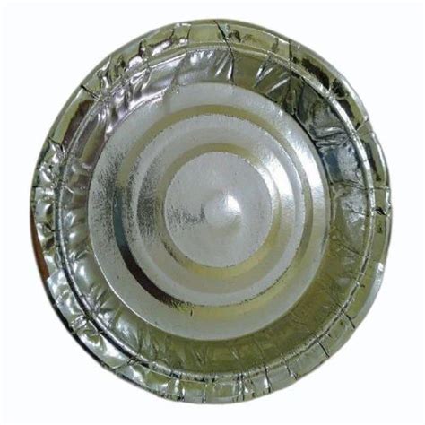 8Inch Disposable Silver Foil Paper Plate At 2 Piece Silver Foil