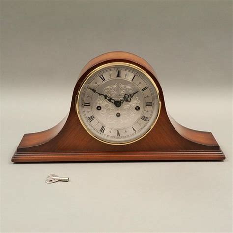 Reloj De Chimenea Inglaterra Siglo Xx Elaborado En Madera CarÃ¡tula