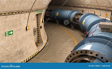 3d Atom Accelerator Particle Collider Science Physics Atomic Power