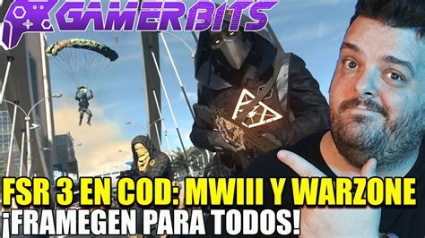 Call of Duty: MW3 y Warzone reciben AMD FSR 3, Frame Generation para todos - YouTube