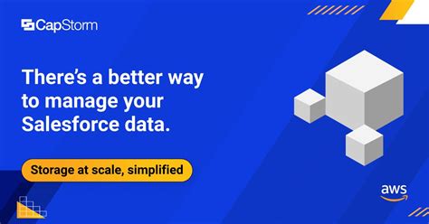 Capstorm On Linkedin Salesforce Data Dataprotection Datamanagement Aws