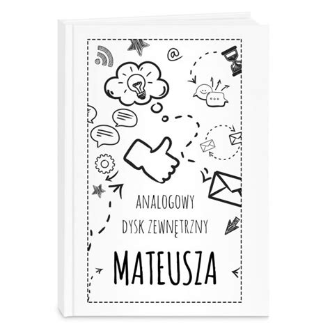 Planner kalendarz książkowy z nadrukiem dla grafika MURRANO