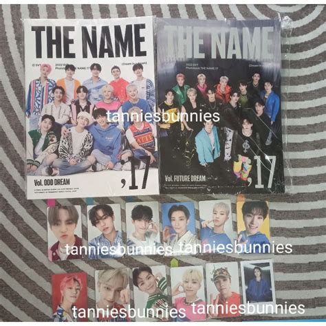 READY STOCK SEVENTEEN THE NAME PHOTOBOOK SCOUPS DK JOSHUA WOOZI