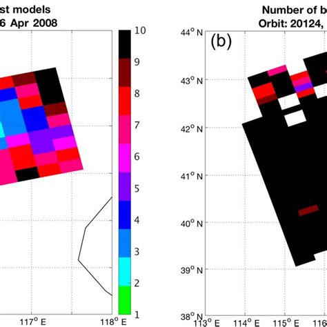 the number of most appropriate aerosol microphysical models at the