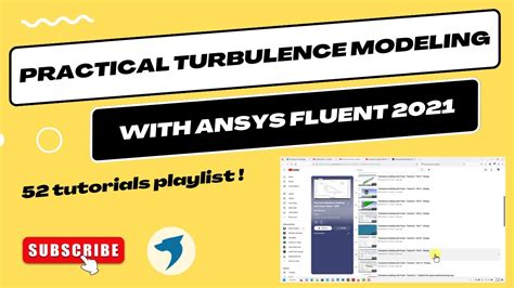 Turbulence Modeling With Ansys Fluent Playlist Presentation Youtube