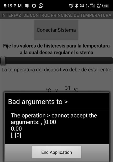 Bad Arguments To The Operation Cannot Accept The Arguments 3436 Mit App Inventor Help