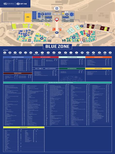 Cop 28 Map Blue Zone V5 Pdf Economy Related Organizations Economies