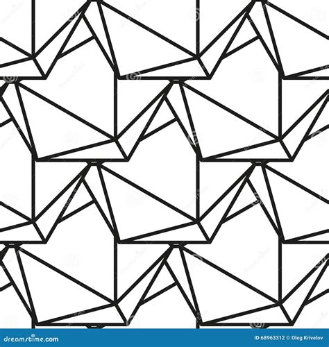 Icosahedron Pattern Vector3 Stock Vector Illustration Of Decoration