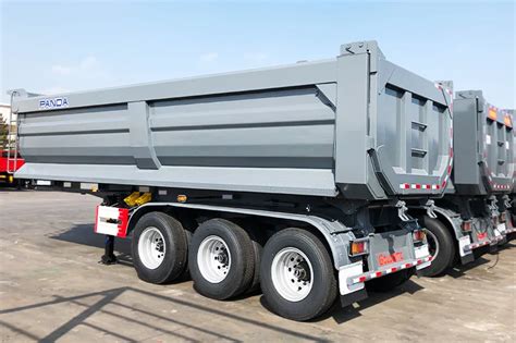 50 To 70 Ton Rear Dumping Truck Trailer Dumper Trailer