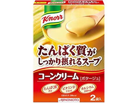 아지노모토 Knorr 단백질이 확실히 섭취하 스프 콘 크림 584g×10상자 재팬스토어 일본약 의약품 전문 직구 쇼핑몰