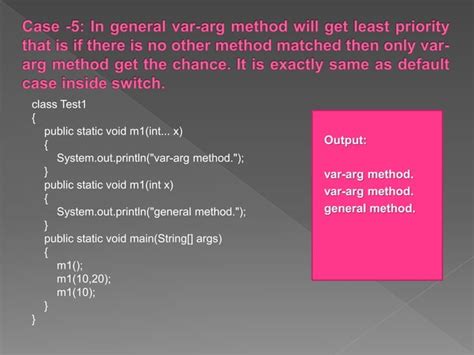 Var Arg Methods Pptx Programming Languages Computing