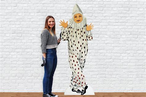 Cir077 Circus Clown Pierrot Visual Impact Hire
